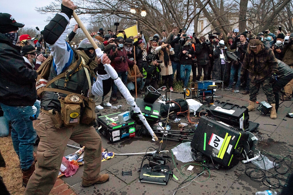 I am angry that my journalism colleagues regularly face threats of ...